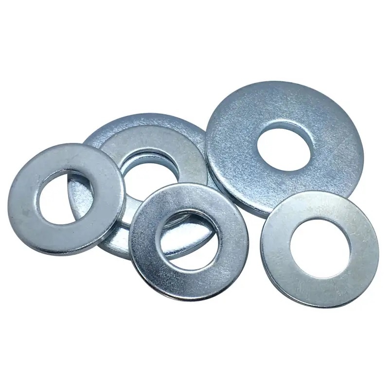 Galvanized plain washer